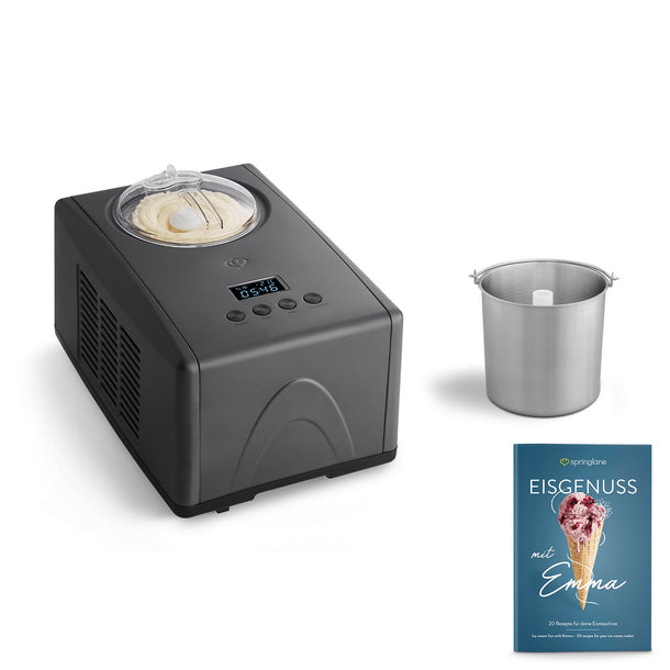 Springlane Eismaschine Emma 1,5 Liter - cremige Innovation
